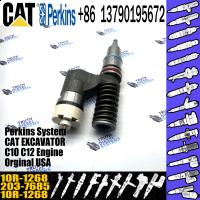 China C10 C12 Engine CPT372 EXCAVATOR Fuel Injector 2037685 10R1268 203-7685 10R-1268 For CAT 345B II MH 365B II 365B L for sale