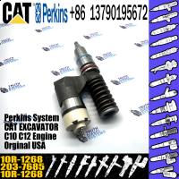 China C10 C12 Engine CPT372 EXCAVATOR Fuel Injector 2037685 10R1268 203-7685 10R-1268 For CAT 345B II MH 365B II 365B L for sale