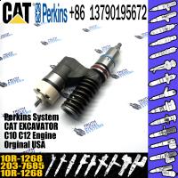 China C10 C12 Engine CPT372 EXCAVATOR Fuel Injector 2037685 10R1268 203-7685 10R-1268 For CAT 345B II MH 365B II 365B L for sale