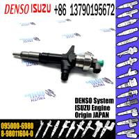 China Common rail fuel injector 095000-6980 for ISUZU 4JJ1 8-98011604-0 8-98011604-5 8980116045 8-98119228-3 for sale