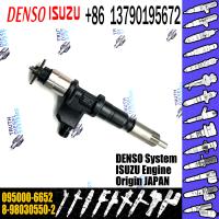 China Huida Diesel Engine fuel injector 095000-6652 8-98030550-2 095000-8630 8-98139816-0 Original for sale