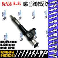 China Huida Diesel Engine fuel injector 095000-6652 8-98030550-2 095000-8630 8-98139816-0 Original for sale