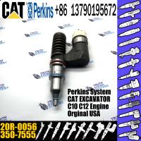 China Huida C10/C12 engine fuel injector 212-3467 10R-1259 350-7555 20R-0056 with genuine packing for sale