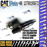 China Huida C10/C12 engine fuel injector 212-3467 10R-1259 350-7555 20R-0056 with genuine packing for sale