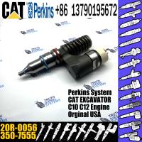 China Huida C10/C12 engine fuel injector 212-3467 10R-1259 350-7555 20R-0056 with genuine packing for sale
