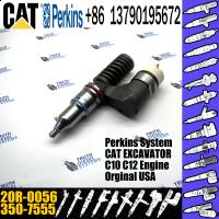 China Huida C10/C12 engine fuel injector 212-3467 10R-1259 350-7555 20R-0056 with genuine packing for sale