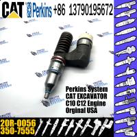 China Huida C10/C12 engine fuel injector 212-3467 10R-1259 350-7555 20R-0056 with genuine packing for sale