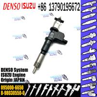 China Factory Price Auto Engine Parts 095000-6650 095000-6654 8-98030550-0 Diesel Fuel Injector 095000-6650 for sale