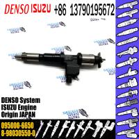China Factory Price Auto Engine Parts 095000-6650 095000-6654 8-98030550-0 Diesel Fuel Injector 095000-6650 for sale