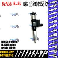 China New Diesel Fuel Injector 095000-6392 0950006392 095000-6390 8-97609791-2 8-97609791-5 for I-SUZU engine 4HK1 for sale