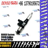 China New Diesel Fuel Injector 095000-6392 0950006392 095000-6390 8-97609791-2 8-97609791-5 for I-SUZU engine 4HK1 for sale