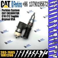 China Engine C-10 C-12 CPT372 Fuel Injector 203-7685 2037685 10R-1268 10R1268 For CAT EXCAVATOR 345B II 345B II MH 365B 365B I for sale