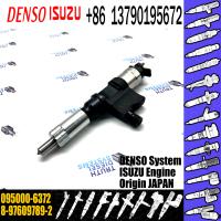 China Brand New Common Rail Fuel Injector Assembly 095000-6372 For ISUZU 8-97609789-2 for sale