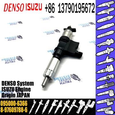 China Diesel Common Rail Fuel Injector 8-97609788-6 095000-6366 095000-6363 For Denso ISUZU for sale
