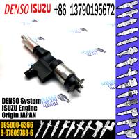 China Diesel Common Rail Fuel Injector 8-97609788-6 095000-6366 095000-6363 For Denso ISUZU for sale