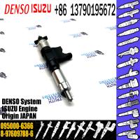 China Diesel Common Rail Fuel Injector 8-97609788-6 095000-6366 095000-6363 For Denso ISUZU for sale