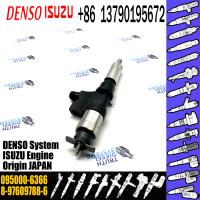 China Diesel Common Rail Fuel Injector 8-97609788-6 095000-6366 095000-6363 For Denso ISUZU for sale