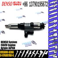 China Diesel Common Rail Fuel Injector 8-97609788-6 095000-6366 095000-6363 For Denso ISUZU for sale