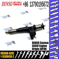 China High Quality Common Rail Fuel Injector Assembly 095000-6302 for ISUZU 6WG1 1-15300436-2 for sale