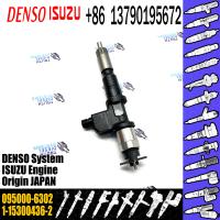 China High Quality Common Rail Fuel Injector Assembly 095000-6302 for ISUZU 6WG1 1-15300436-2 for sale