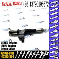 China Excavator Diesel Engine Injector 095000-6301 1-15300436-1 Injector for sale