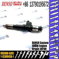 China Excavator Diesel Engine Injector 095000-6301 1-15300436-1 Injector for sale