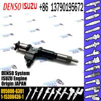 China Excavator Diesel Engine Injector 095000-6301 1-15300436-1 Injector for sale