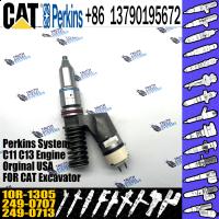 China Remanufacture Diesel Fuel Common Rail Injector 2490707 10R1305 249-0707 10R-1305 For CAT Excavator Engine Truck C11 for sale