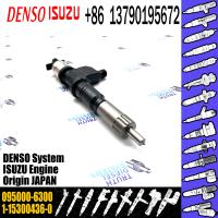 China 095000-6300 Genuine and Brand new Common rail Diesel Fuel Injector 1-15300436-0 095000-6300 for sale