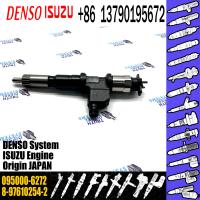 China Huida Diesel Engine Fuel Injector 095000-6272 8-97610254-2 for genuine quantity for sale