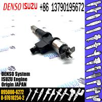 China Huida Diesel Engine Fuel Injector 095000-6272 8-97610254-2 for genuine quantity for sale