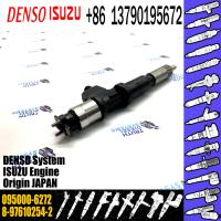 China Huida Diesel Engine Fuel Injector 095000-6272 8-97610254-2 for genuine quantity for sale