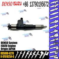 China Original fuel injector 095000-6270 for common rail diesel engine injection nozzle 8-97610254-0 for sale