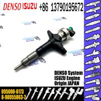 China Huida Diesel Engine fuel injector 095000-6172 8-98055863-2 095000-6173 8-98055863-2 Original for sale