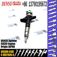 China Huida Diesel Engine fuel injector 095000-6100 8-98011604-0 095000-6170 8-98011605-0 Original for sale