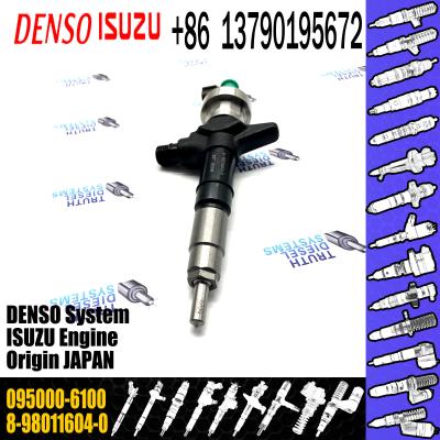 China Huida Diesel Engine fuel injector 095000-6100 8-98011604-0 095000-6170 8-98011605-0 Original for sale