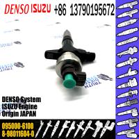China Huida Diesel Engine fuel injector 095000-6100 8-98011604-0 095000-6170 8-98011605-0 Original for sale