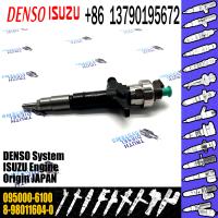 China Huida Diesel Engine fuel injector 095000-6100 8-98011604-0 095000-6170 8-98011605-0 Original for sale