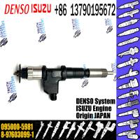 China Diesel Fuel Injector 8-97603099-0 095000-5980 095000-5981 8-97603099-1 8-97603099-2 for isuzu for sale