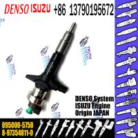 China New High Quality Common Rail Diesel Fuel Injector 8973548110 0950005750 8-97354811-0 095000-5750 for sale