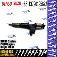 China Huida Diesel Engine Fuel Injector 095000-5515 8-97630415-6 for genuine quantity for sale