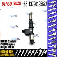 China Huida Diesel Engine Fuel Injector 095000-5514 8-97630415-5 for genuine quantity for sale