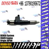 China Huida Diesel Engine Fuel Injector 095000-5514 8-97630415-5 for genuine quantity for sale