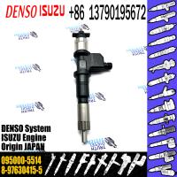 China Huida Diesel Engine Fuel Injector 095000-5514 8-97630415-5 for genuine quantity for sale