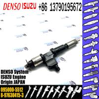 China Huida Diesel Engine Fuel Injector 095000-5512 8-97630415-3 for genuine quantity for sale