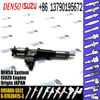 China Huida Diesel Engine Fuel Injector 095000-5512 8-97630415-3 for genuine quantity for sale