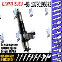 China Genuine New Common Rail Injector 095000-5510 For ISUZU 4HK1-T Injector 8976034151 8-97603415-1 095000-5511 for sale