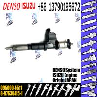 China Genuine New Common Rail Injector 095000-5510 For ISUZU 4HK1-T Injector 8976034151 8-97603415-1 095000-5511 for sale