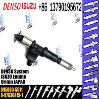 China Genuine New Common Rail Injector 095000-5510 For ISUZU 4HK1-T Injector 8976034151 8-97603415-1 095000-5511 for sale