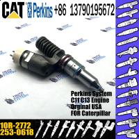 China common rail injector 253-0618 10R-2772 for C13 C15 C18 385C auto parts high quality diesel injector nozzle 253-0618 for sale